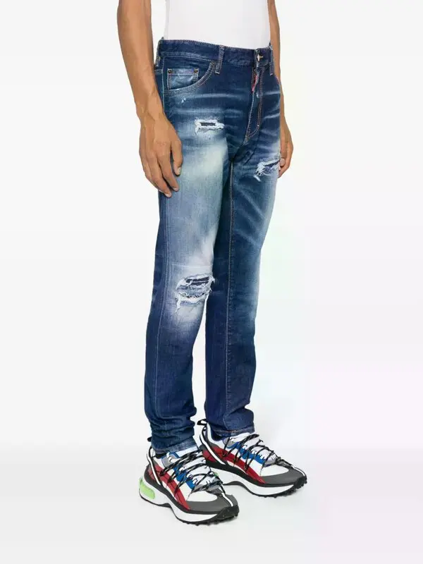 Dsquared2 Cool Guy Distressed Slim-leg Jeans
