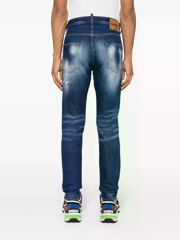 Dsquared2 Cool Guy Distressed Slim-leg Jeans