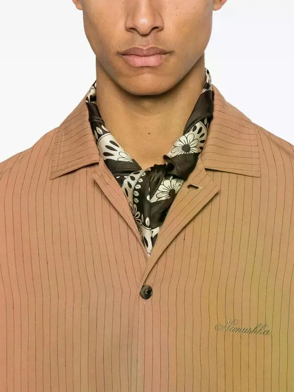 Nanushka Pinstriped Shirt