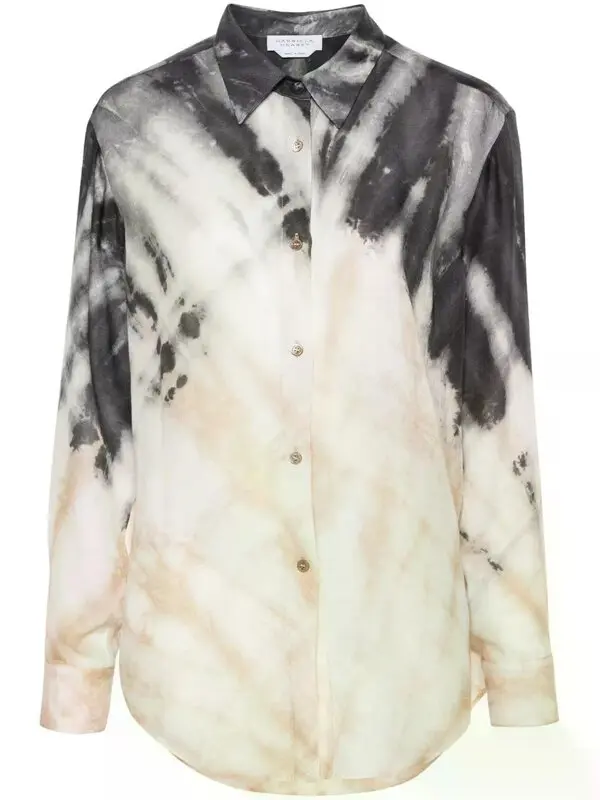 Gabriela Hearst Ferrara Tie-dye Shirt - Neutrals