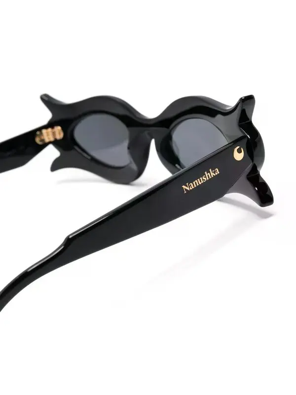Nanushka Tully Floral-frame Sunglasses
