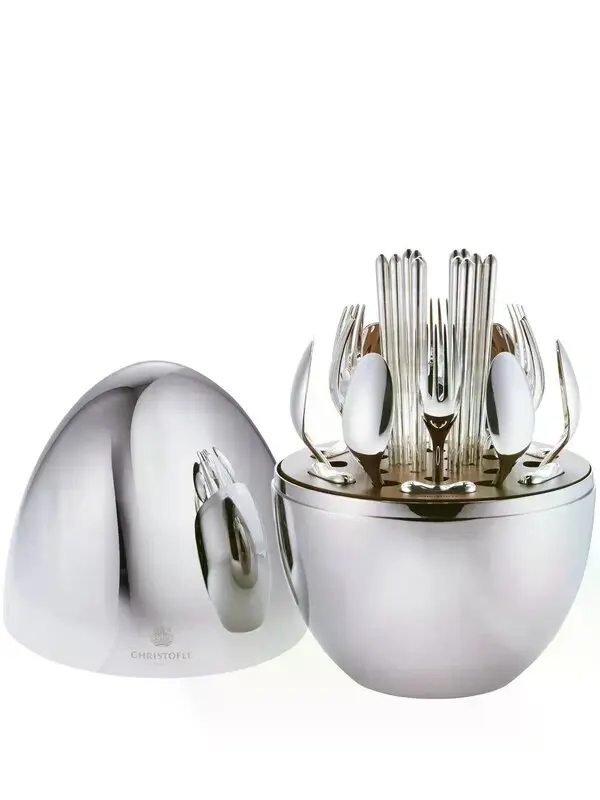 Christofle Mood Asia 24-piece Flatware Set - Silver