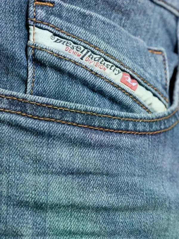 DIESEL® D-strukt Slim-cut Jeans - Blue