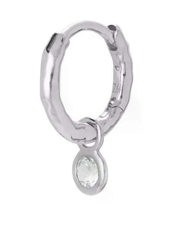 Monica Vinader Mini Gem Huggie Earrings