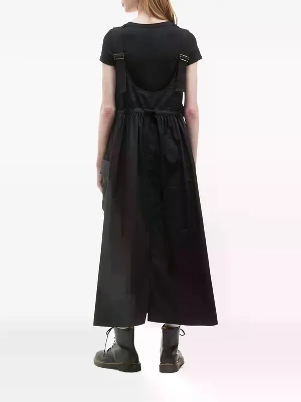 MUSIUM DIV. Logo-patch Midi Dress