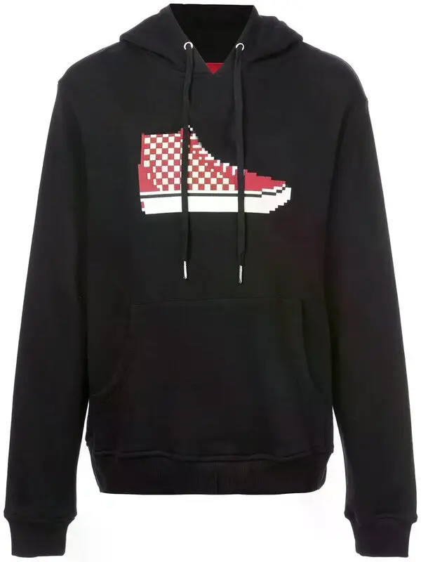 MOSTLY HEARD RARELY SEEN 8-BIT Hi-top Print Hoodie