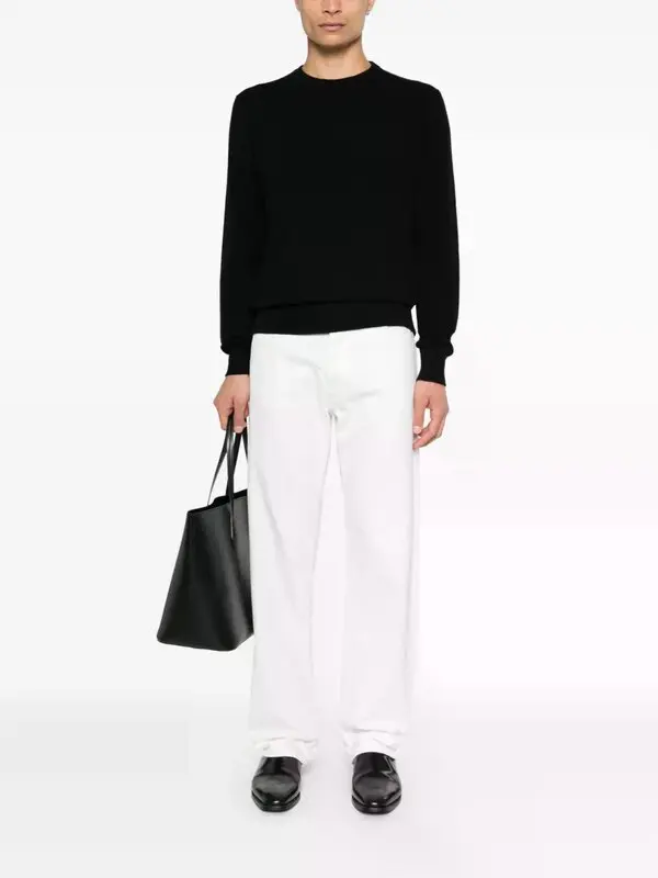 THE ROW Benji Sweater - Black