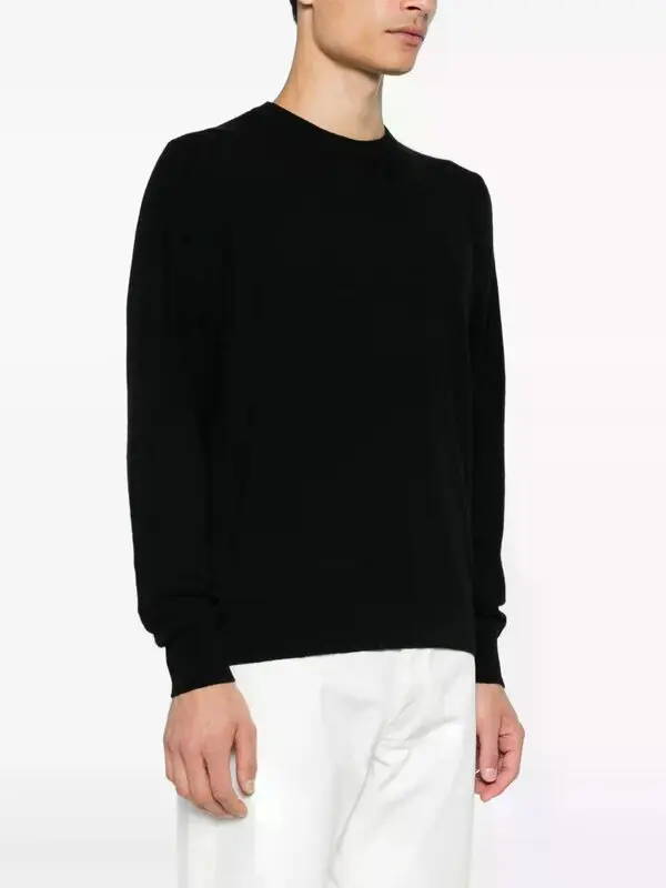 THE ROW Benji Sweater - Black