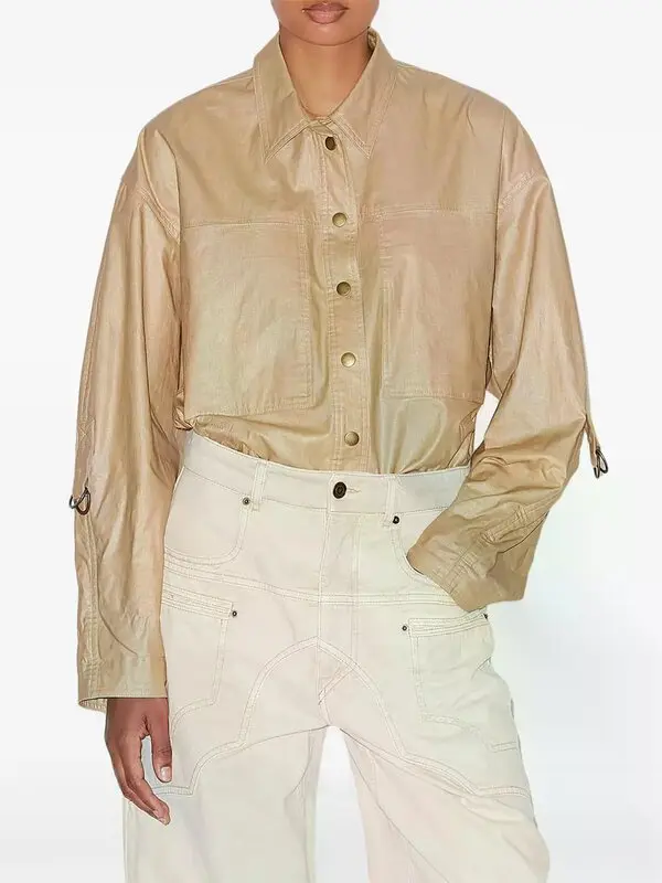 Isabel Marant Étoile Florania Shirt Jacket - Neutrals