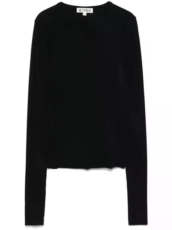 Eterne Long-sleeve Fitted Top