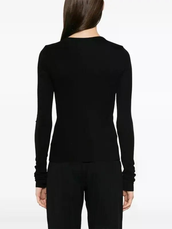 Eterne Long-sleeve Fitted Top