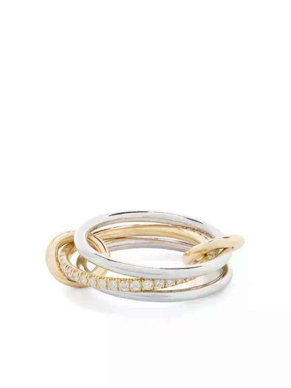 SPINELLI KILCOLLIN 18ct White Gold Sonny Diamond Ring - Silver