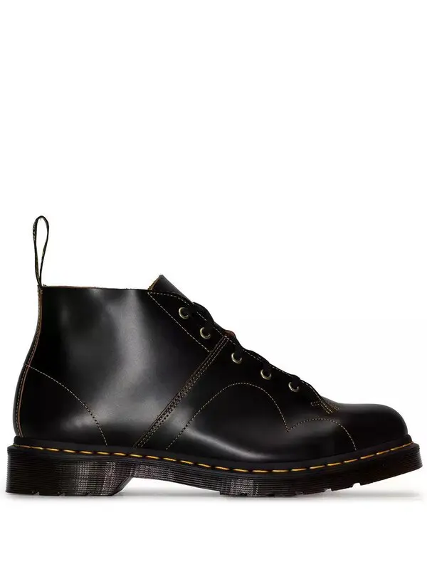 Dr. Martens Leather Lace-up Booties