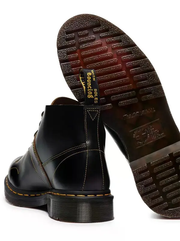 Dr. Martens Leather Lace-up Booties