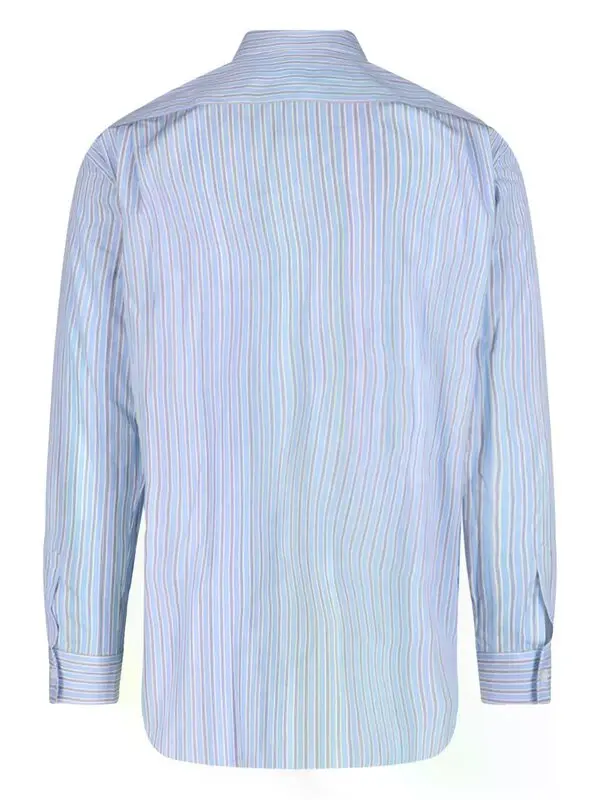 Comme Des Garçons Striped Cotton Shirt
