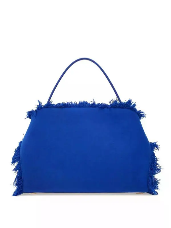 FERRAGAMO Large Hug Fringe Shoulder Bag