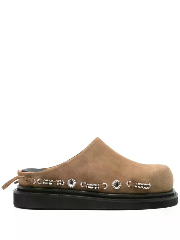 TOGA VIRILIS Suede Slippers