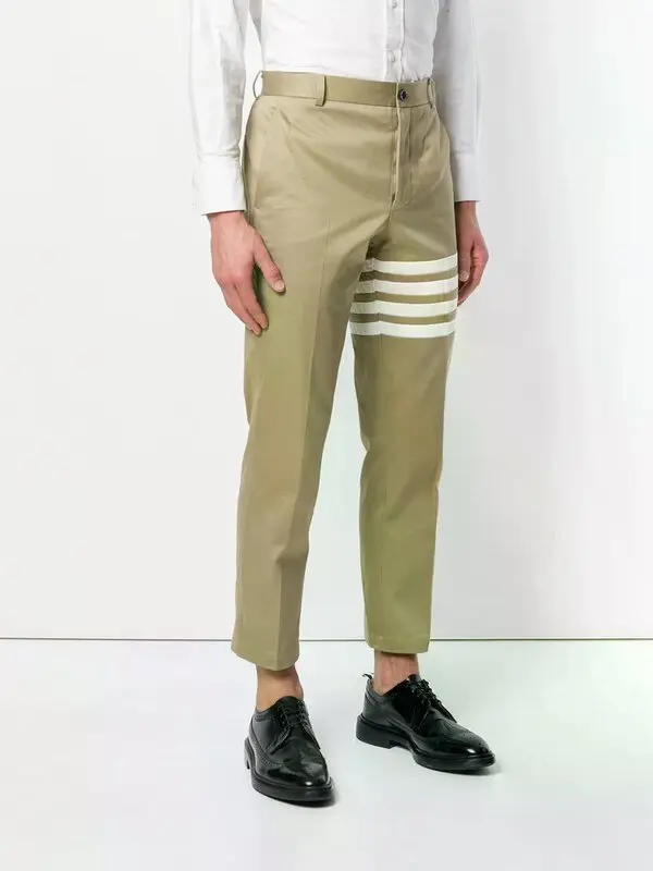 Thom Browne 4-bar Unconstructed Chino Trousers