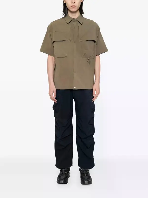 SPOONYARD Belted Tapered Cargo Trousers