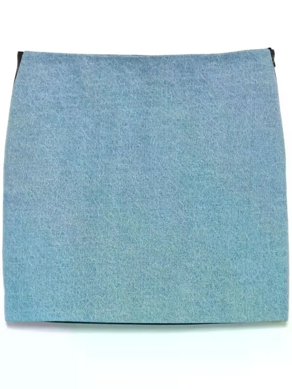 Nanushka Denim Mini Skirt
