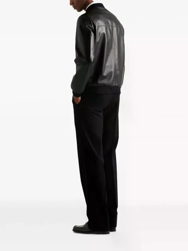 Prada Reversible Leather Bomber Jacket