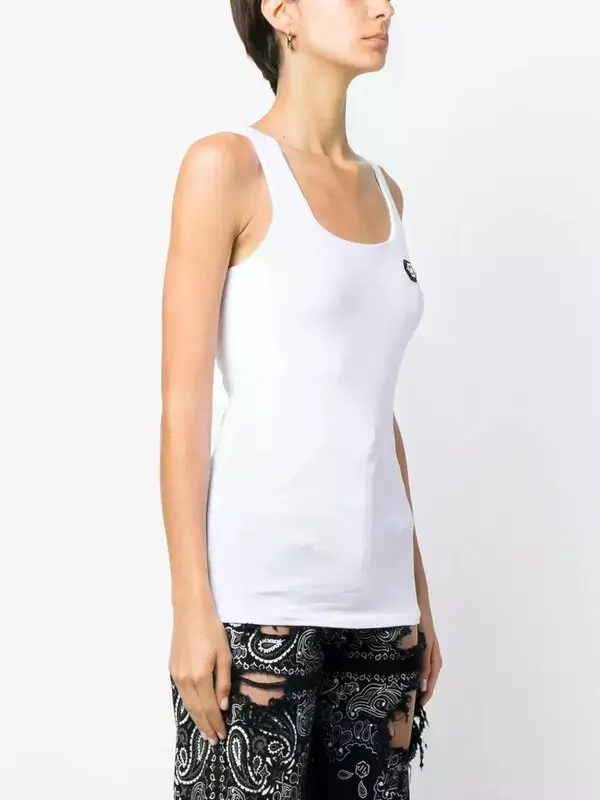 Philipp Plein Logo-patch Tank Top