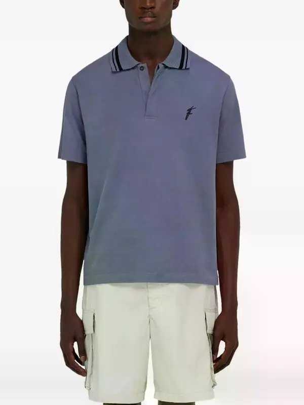FERRAGAMO Piqué Polo Shirt