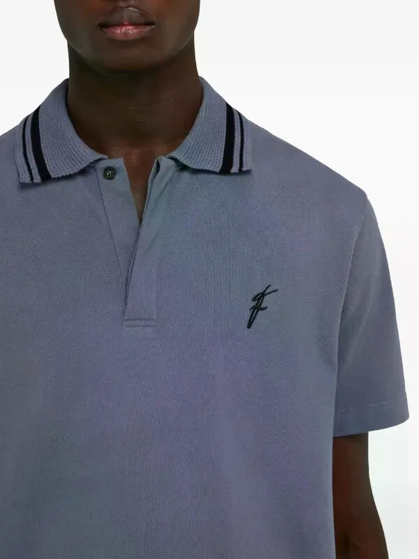 FERRAGAMO Piqué Polo Shirt
