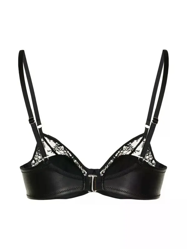FLEUR DU MAL Bebe Vegan-leather Bra