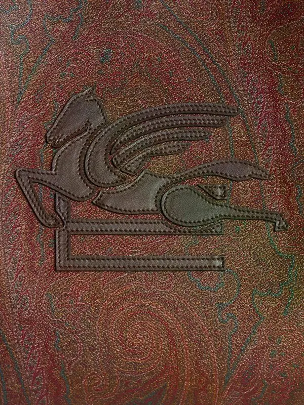 Etro Paisley Logo Shoulder Bag