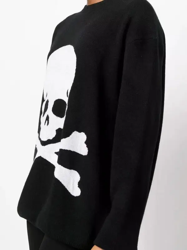 Philipp Plein Skull Bones Crew-neck Jumper