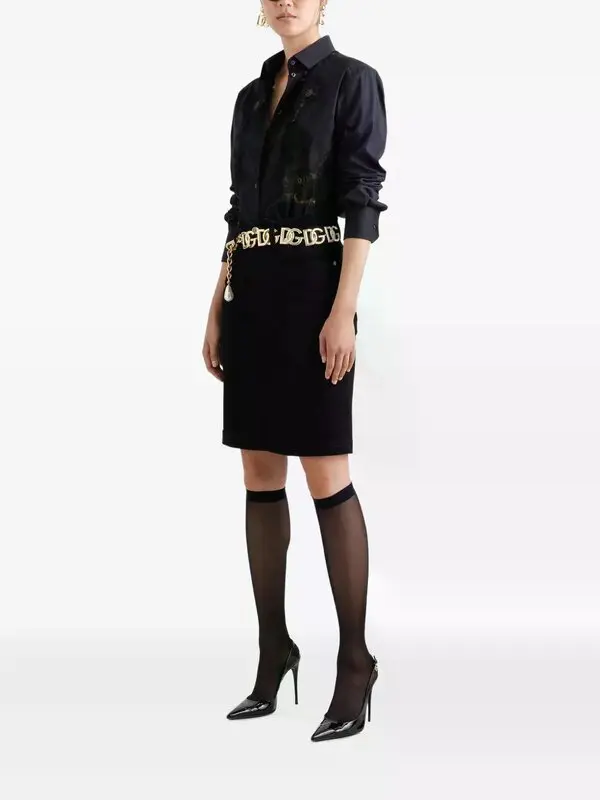 Dolce & Gabbana Lace-insert Shirt
