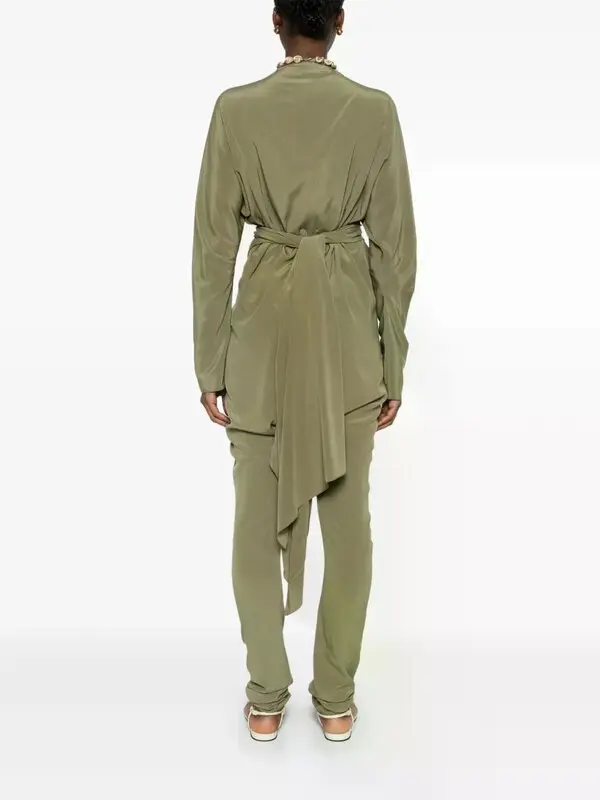 CORTANA Serp" Jumpsuit With Draped Design