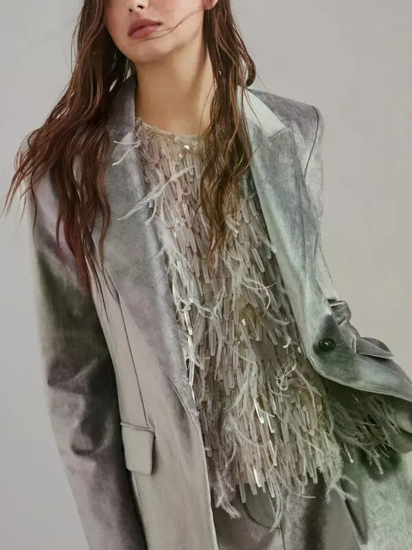 Brunello Cucinelli Velvet Blazer