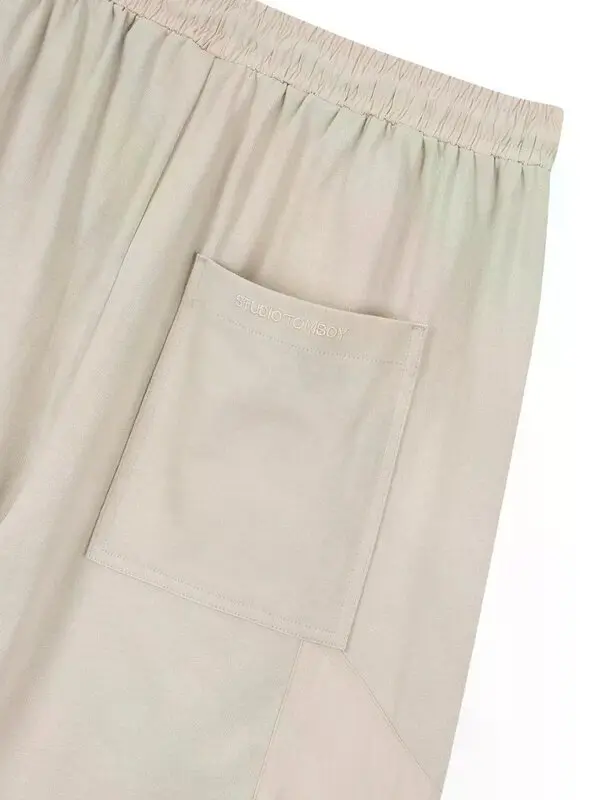 STUDIO TOMBOY Elasticated Wide-leg Trousers