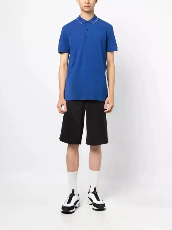 BOSS Paule Cotton Polo Shirt - Blue