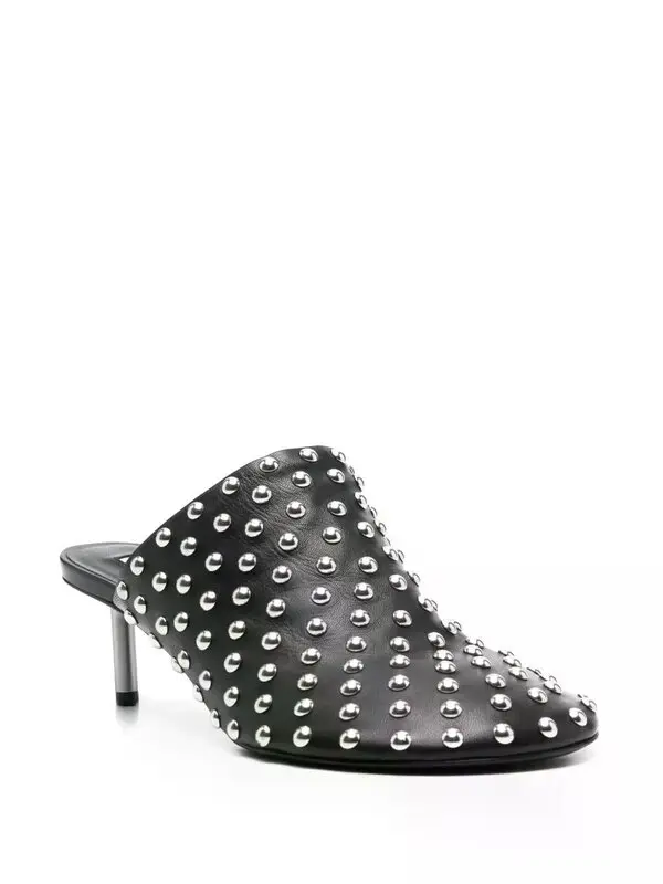 JIL SANDER 60mm Stud-embellished Mules