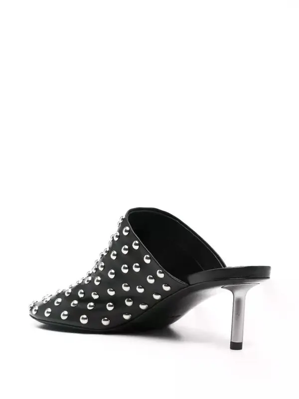 JIL SANDER 60mm Stud-embellished Mules