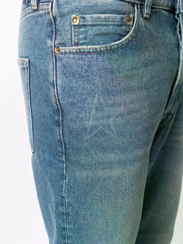 GOLDEN GOOSE Low-rise Straight-leg Jeans