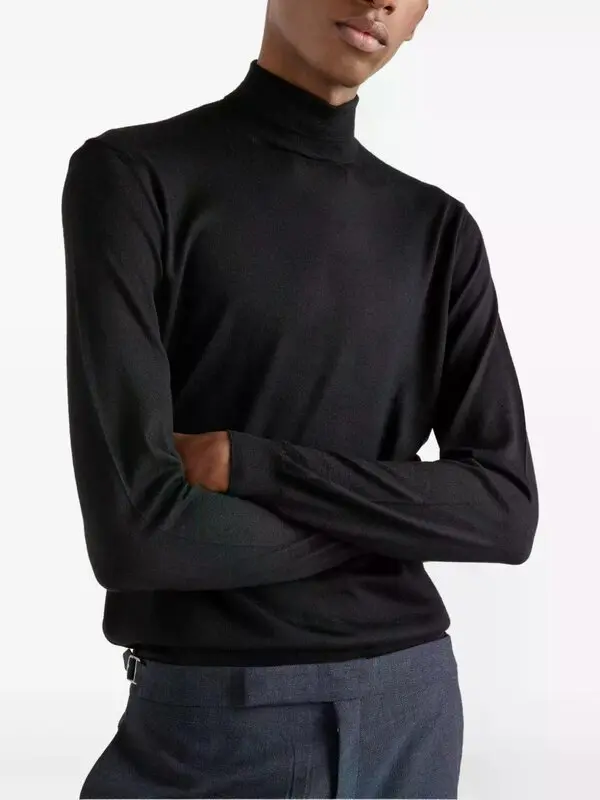 Prada Turtleneck Sweater - Black