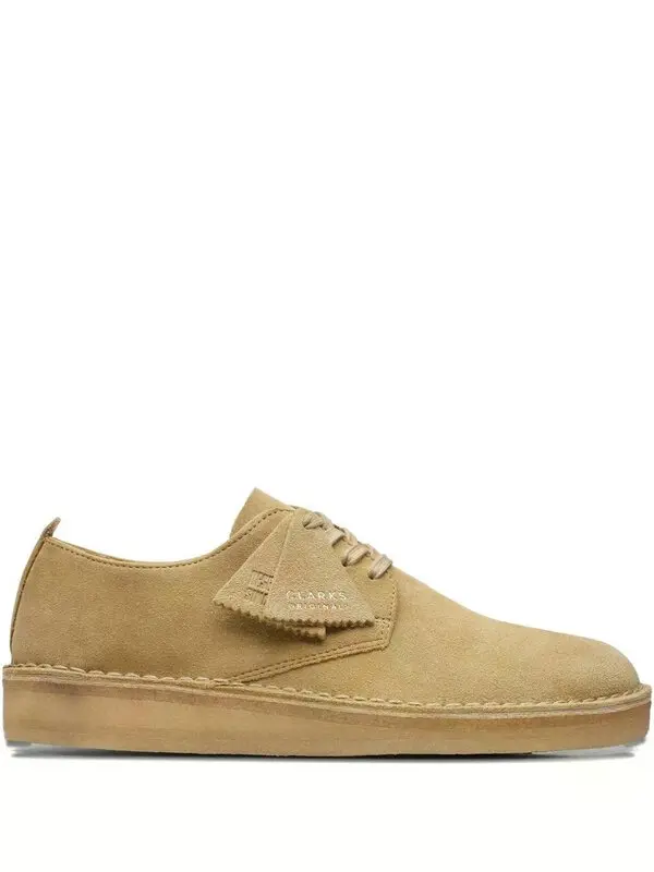 Clarks Coal London Maple Suede Derby Shoes - Brown