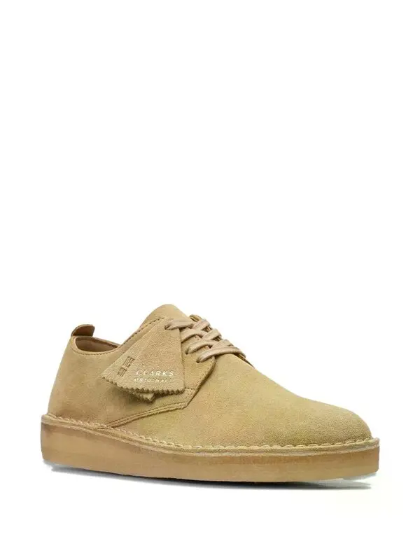 Clarks Coal London Maple Suede Derby Shoes - Brown