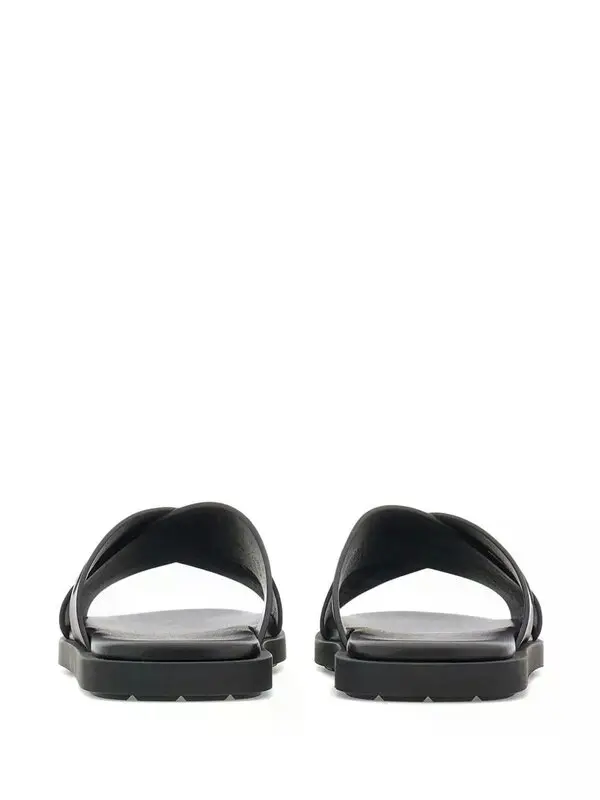 FERRAGAMO Crossover-strap Leather Sandals