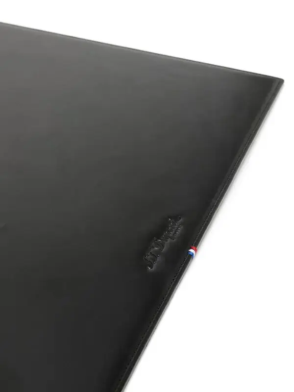 S.t. Dupont Debossed-logo Leather Desk Pad