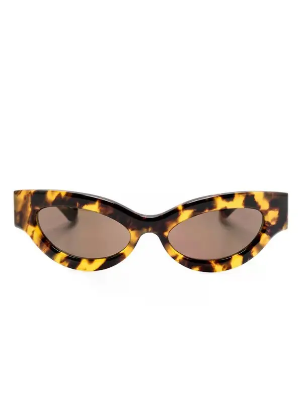 Nanushka Trysta Cat-eye Sunglasses - Brown