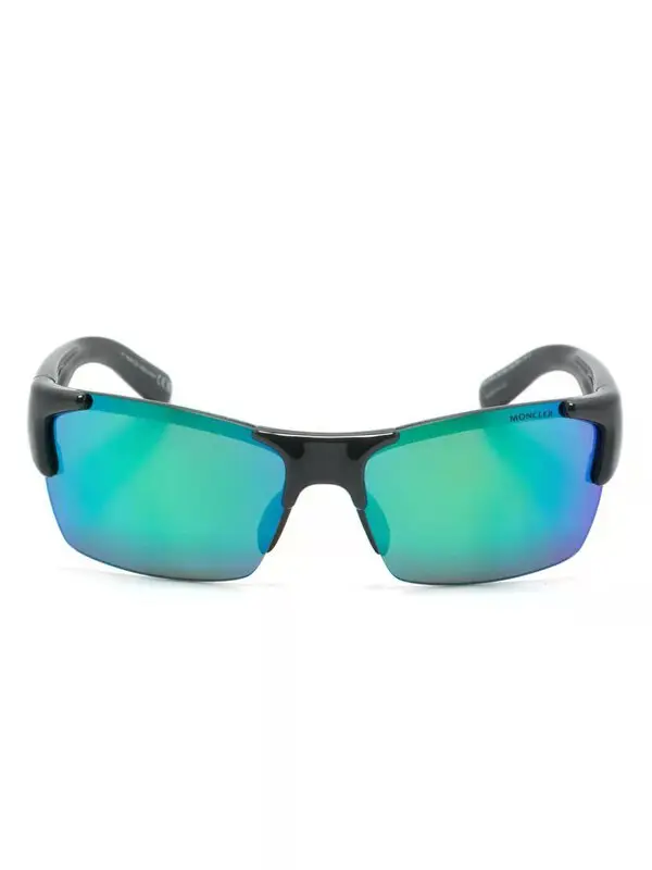 Moncler Rectangle-frame Sunglasses - Grey