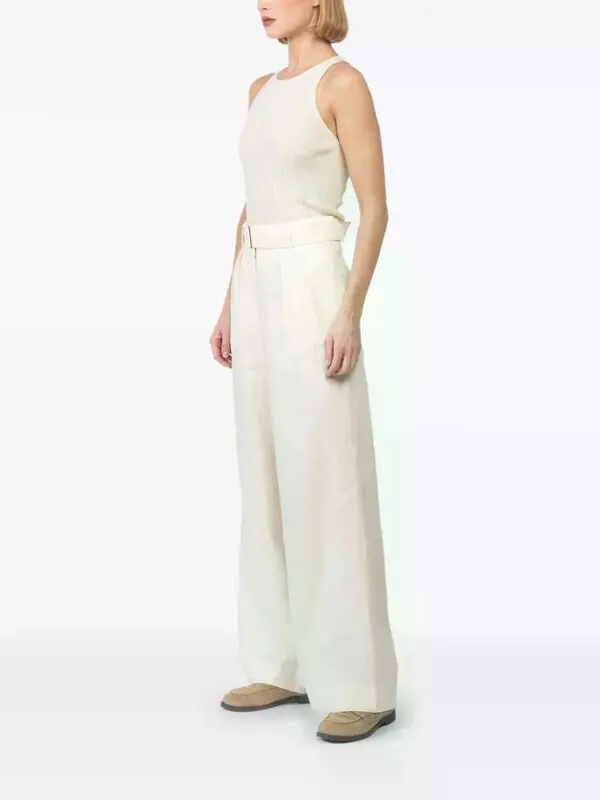 HEVRON Linen Trousers