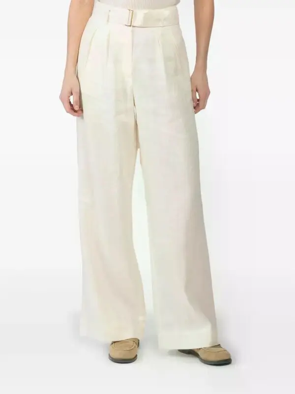 HEVRON Linen Trousers