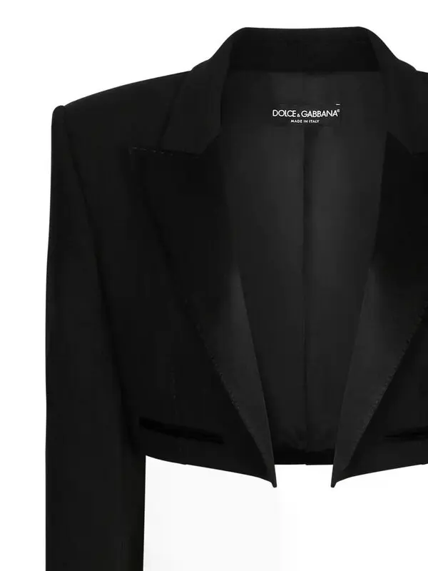 Dolce & Gabbana Double-breasted Cropped Jacket