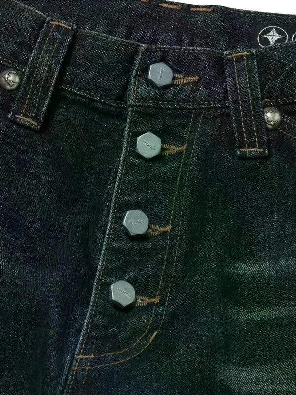 THUG CLUB Burn Down Jeans